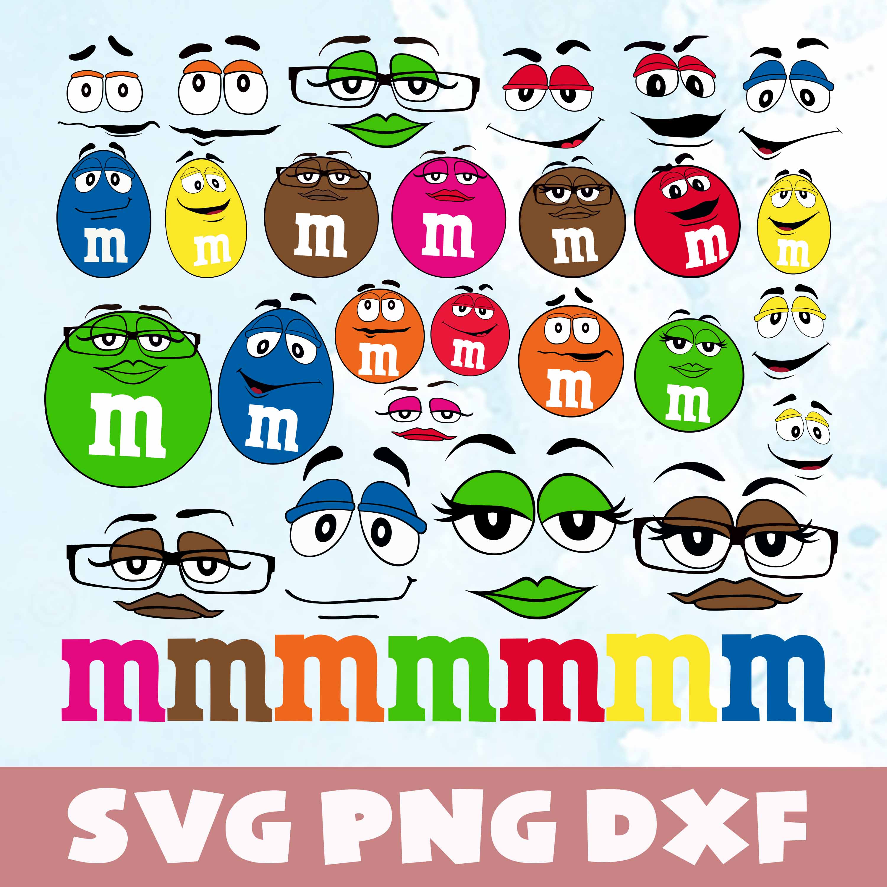 M and m svg,png,dxf ,M and m bundle svg,png,dxf,Vinyl Cut Fi | Inspire ...