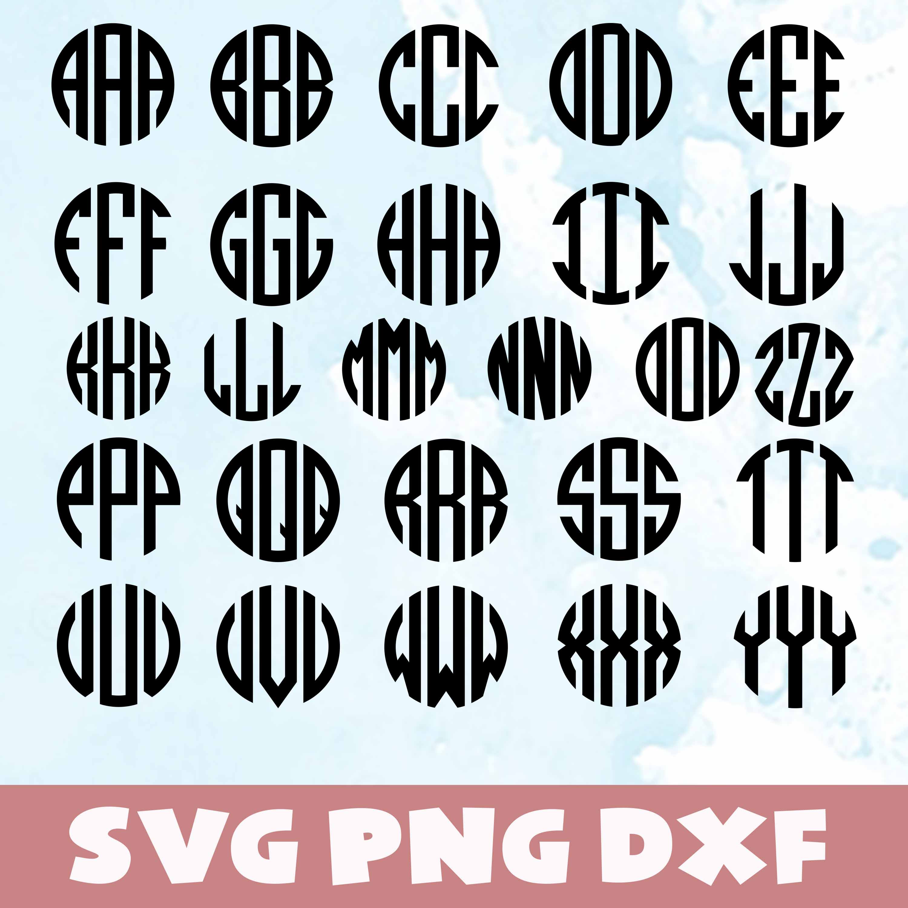 Monogram svg,png,dxf , Monogram disney bundle svg,png,dxf,Vi | Inspire ...