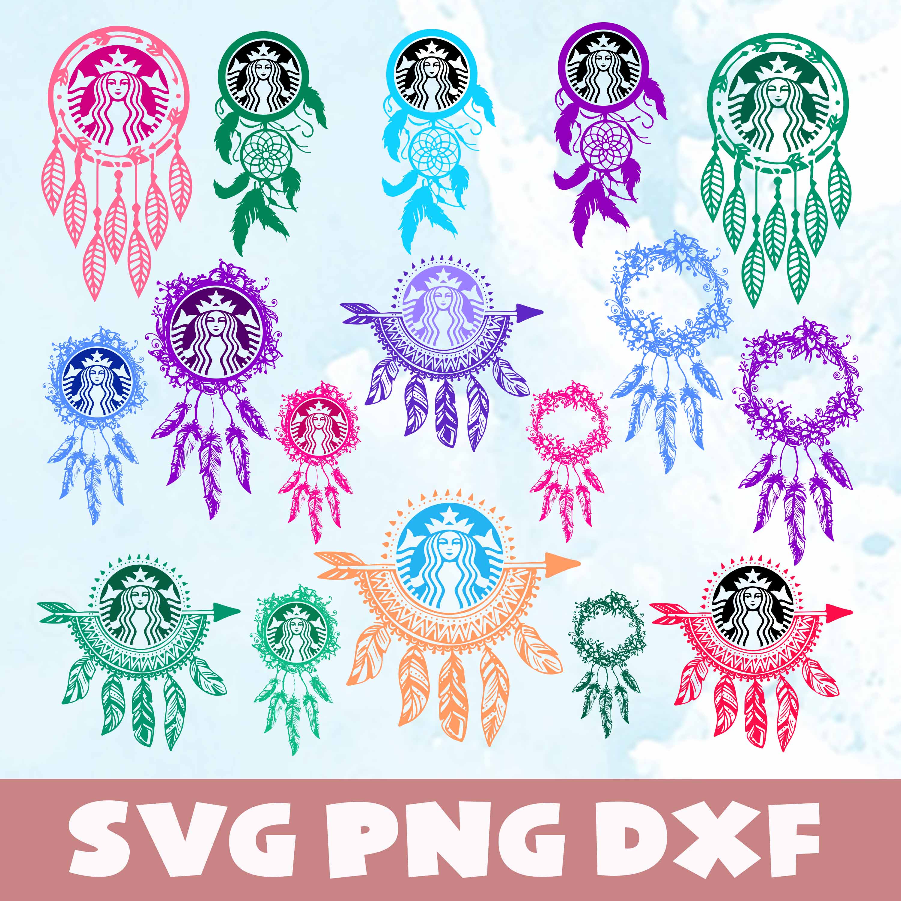 Starbucks catch svg,png,dxf, Starbucks catch bundle svg, png - Inspire ...