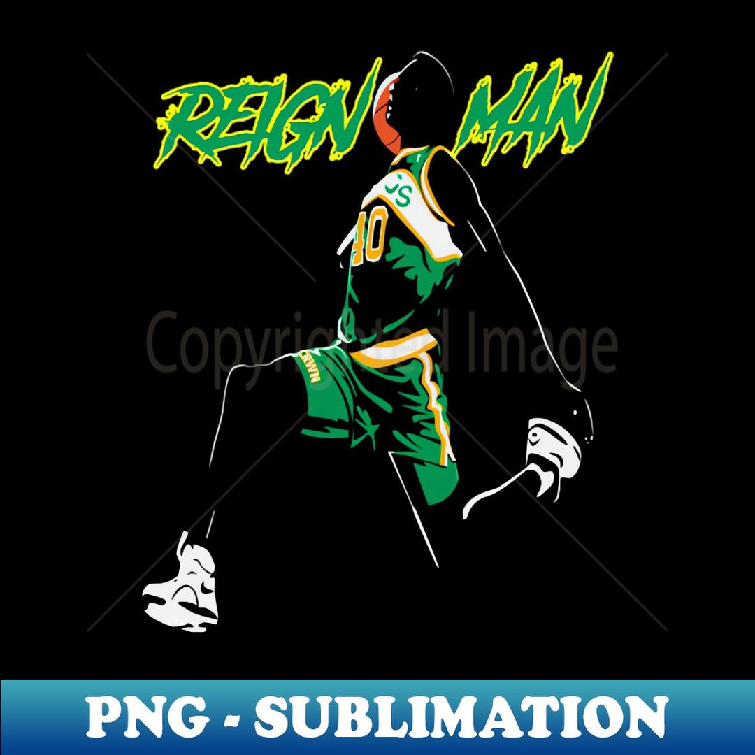 THE REIGN MAN SHAWN KEMP - Elegant Sublimation PNG Download | Inspire ...