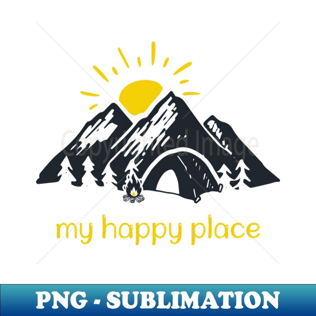 The Lake Is My Happy Place - Digital Sublimation Download Fi | Inspire ...