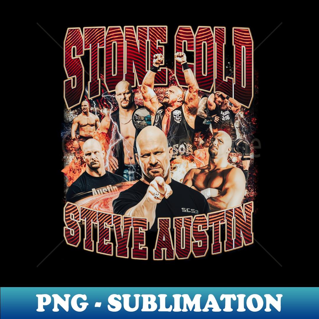 Stone Cold Steve Austin Bootleg Tee - PNG Transparent Sublim | Inspire Uplift