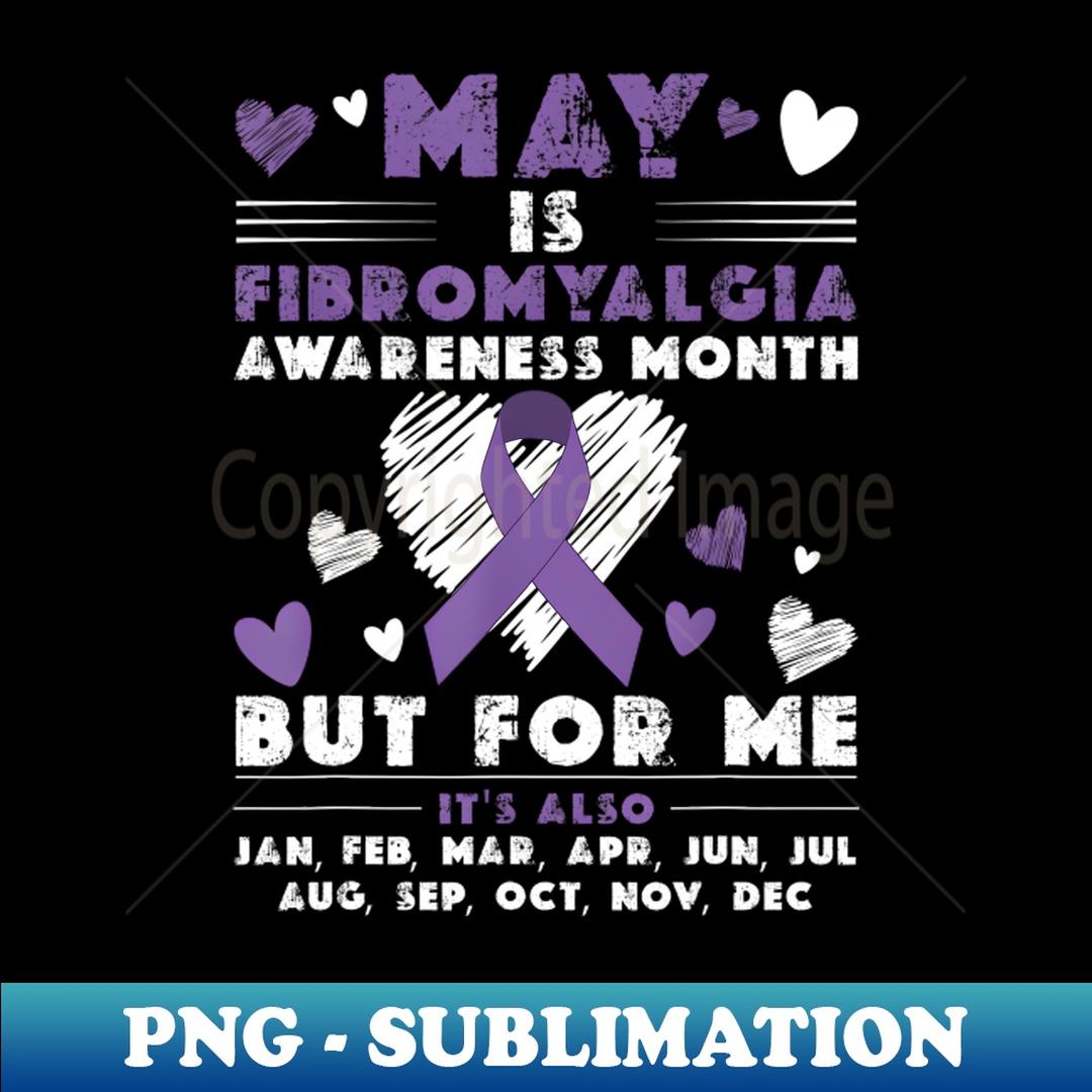 May Is Fibromyalgia Awareness Month Warrior Purple Ribbon - | Inspire ...