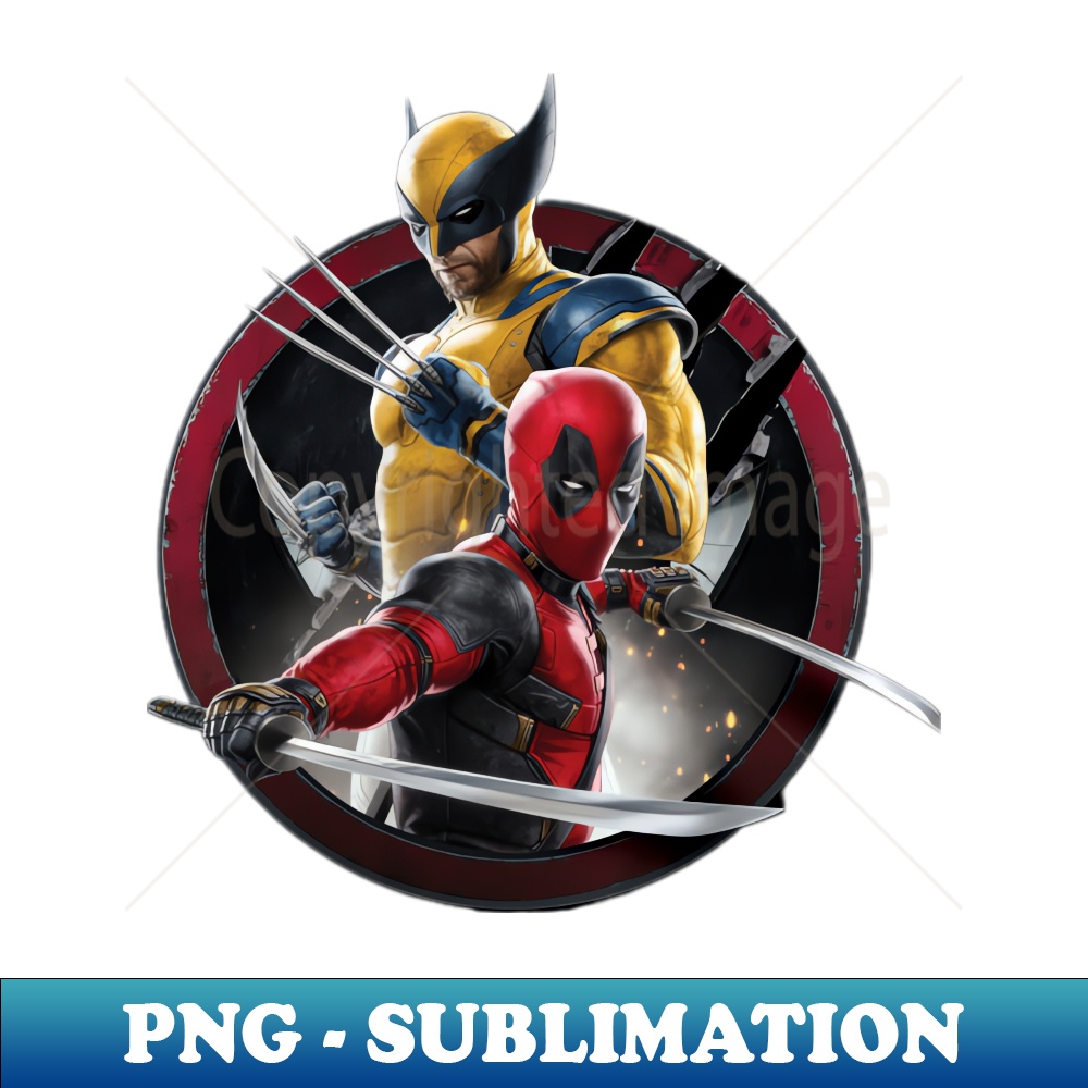 deadpool and wolverine - Professional Sublimation Digital Do | Inspire ...