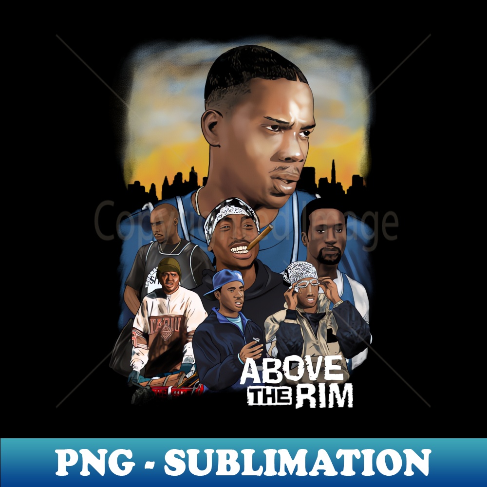 Above The Rim - Professional Sublimation Digital Download | Inspire Uplift
