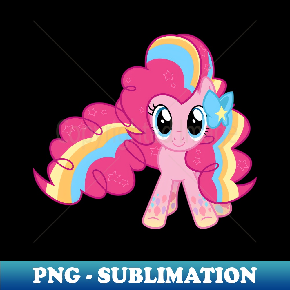 Rainbow Power Pinkie Pie - High-Quality PNG Sublimation Down | Inspire ...