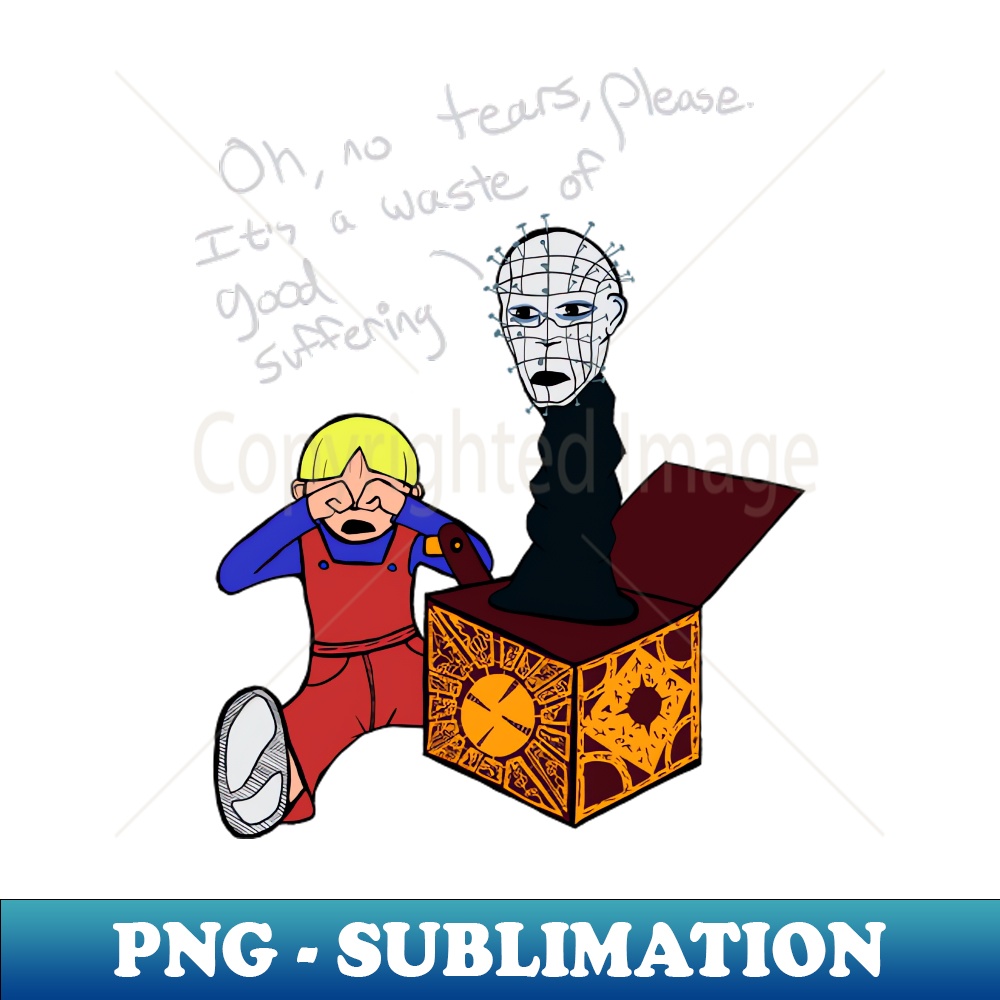 Pinhead in the Box - Modern Sublimation PNG File | Inspire Uplift