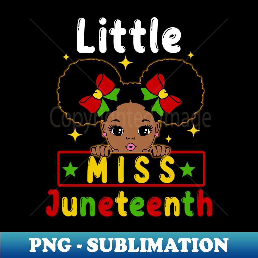 Juneteenth Celebrating 1865 Cute Black Girls Kids Toddler - | Inspire ...