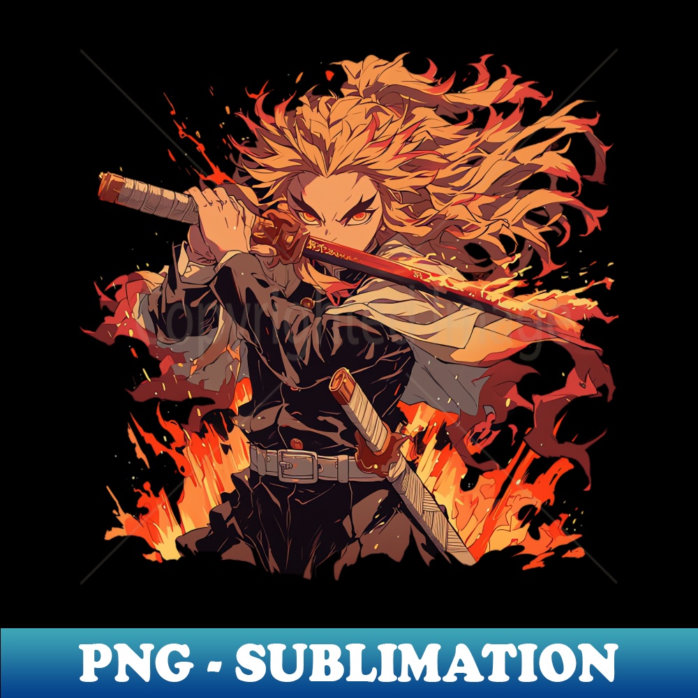 rengoku - PNG Sublimation Digital Download | Inspire Uplift