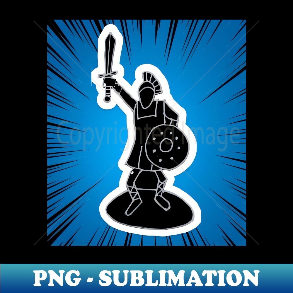 Roman Centurion - High-Resolution PNG Sublimation File | Inspire Uplift
