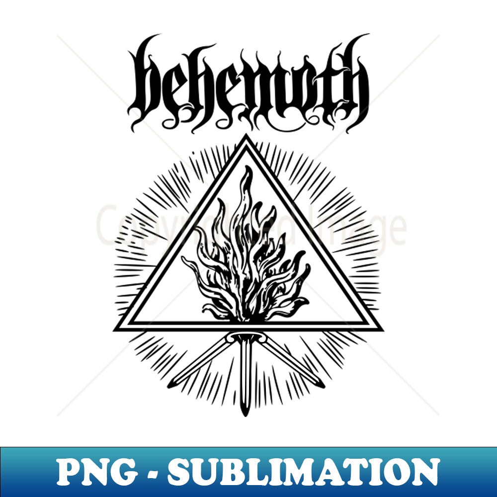 Behemoth Sigil Heavy metal powerhouse lucifer gift idea pres | Inspire ...