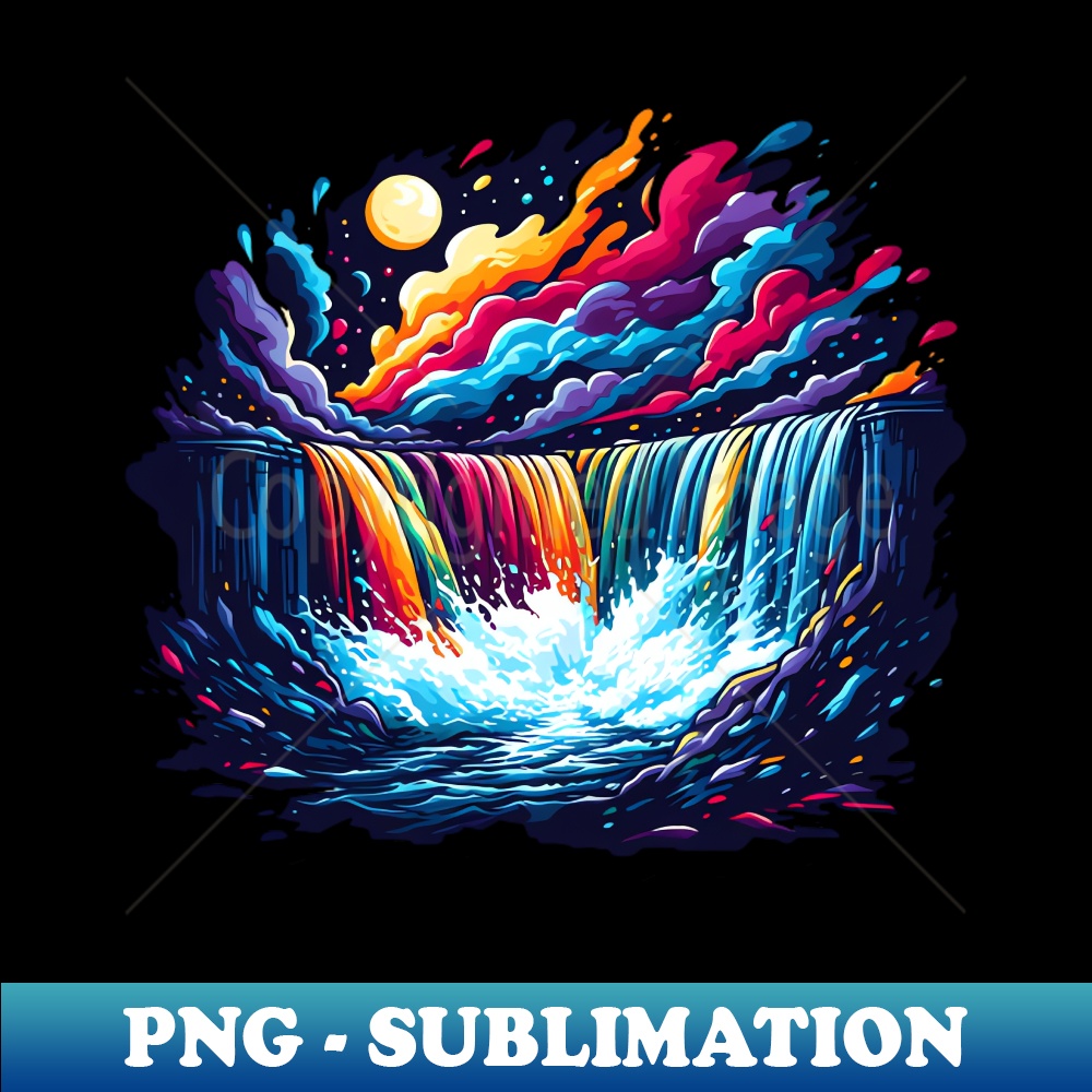 Niagara Falls - PNG Transparent Sublimation File | Inspire Uplift