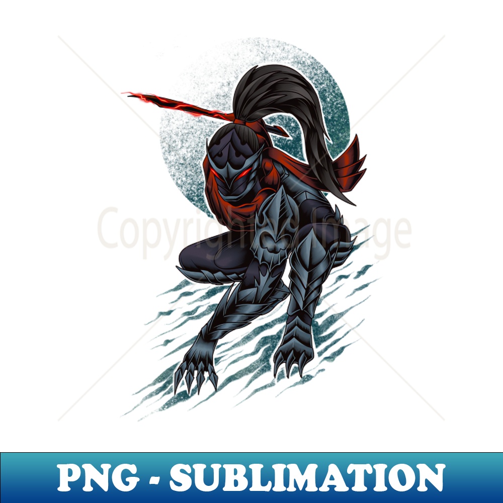 Red Shadow - Modern Sublimation PNG File | Inspire Uplift