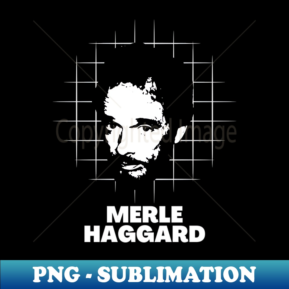Merle haggard -u003e retro - High-Resolution PNG Sublimation | Inspire ...