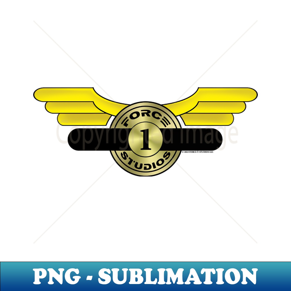Force 1 Studios Goldwing Logo - Modern Sublimation PNG File | Inspire ...