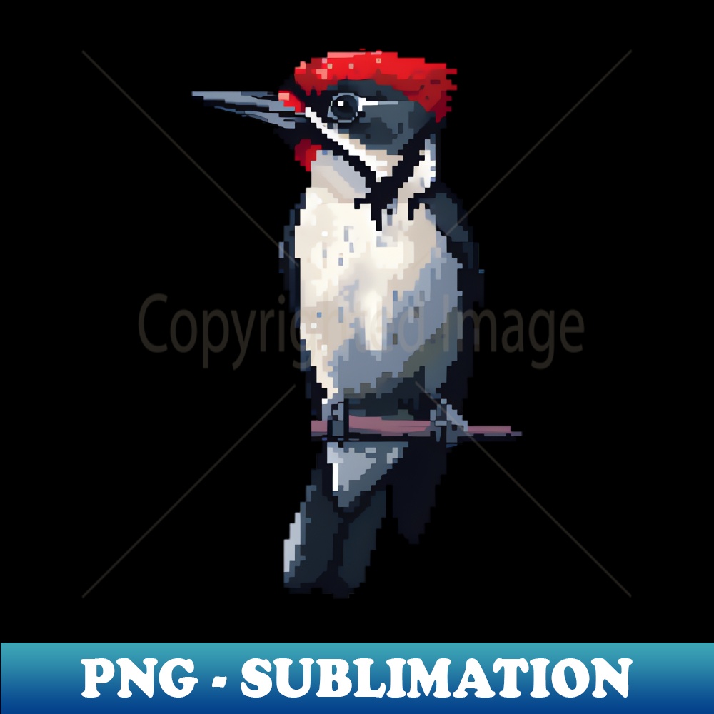 16-Bit Woodpecker - Signature Sublimation PNG File | Inspire Uplift