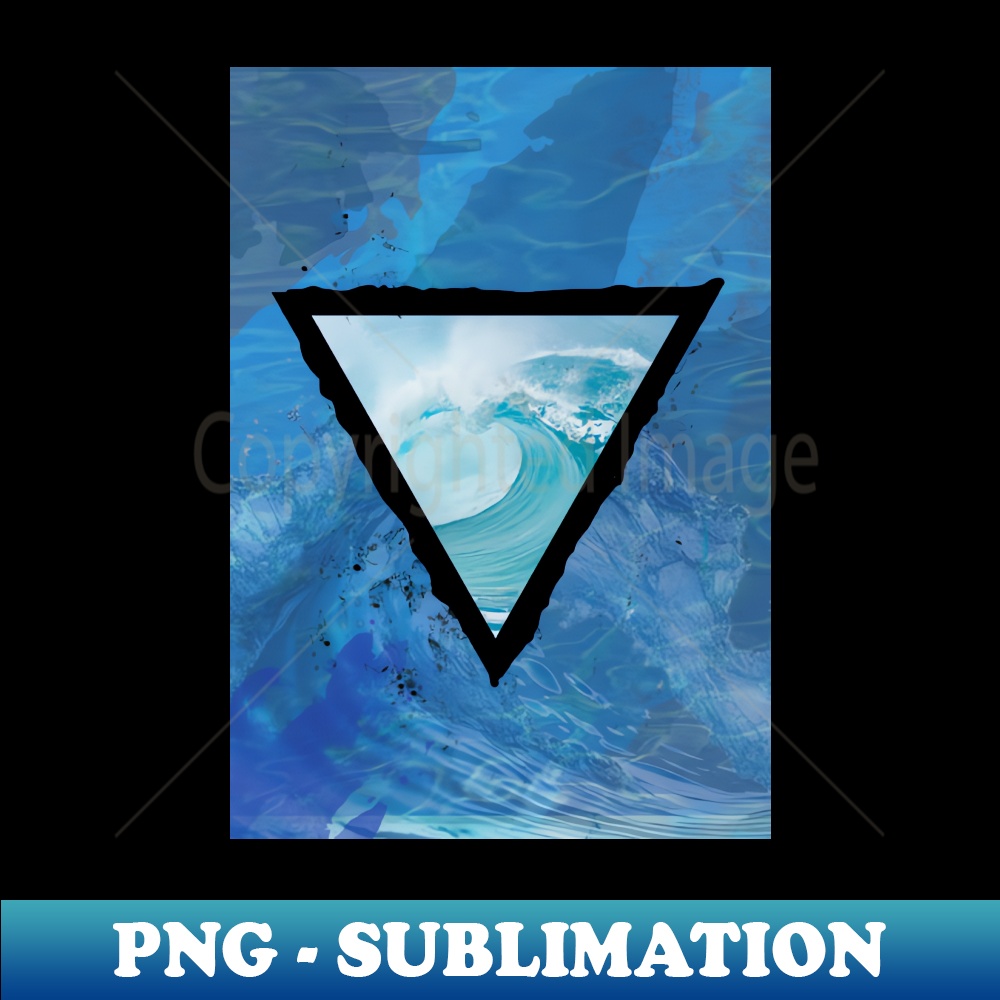 Water Symbol - Elegant Sublimation PNG Download | Inspire Uplift