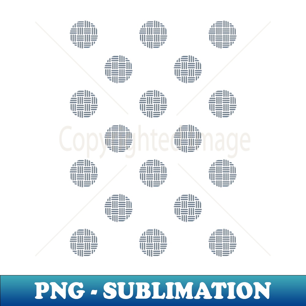 Zen Dot Pattern SANKUZUSHI blue 1 - Digital Sublimation Down | Inspire ...