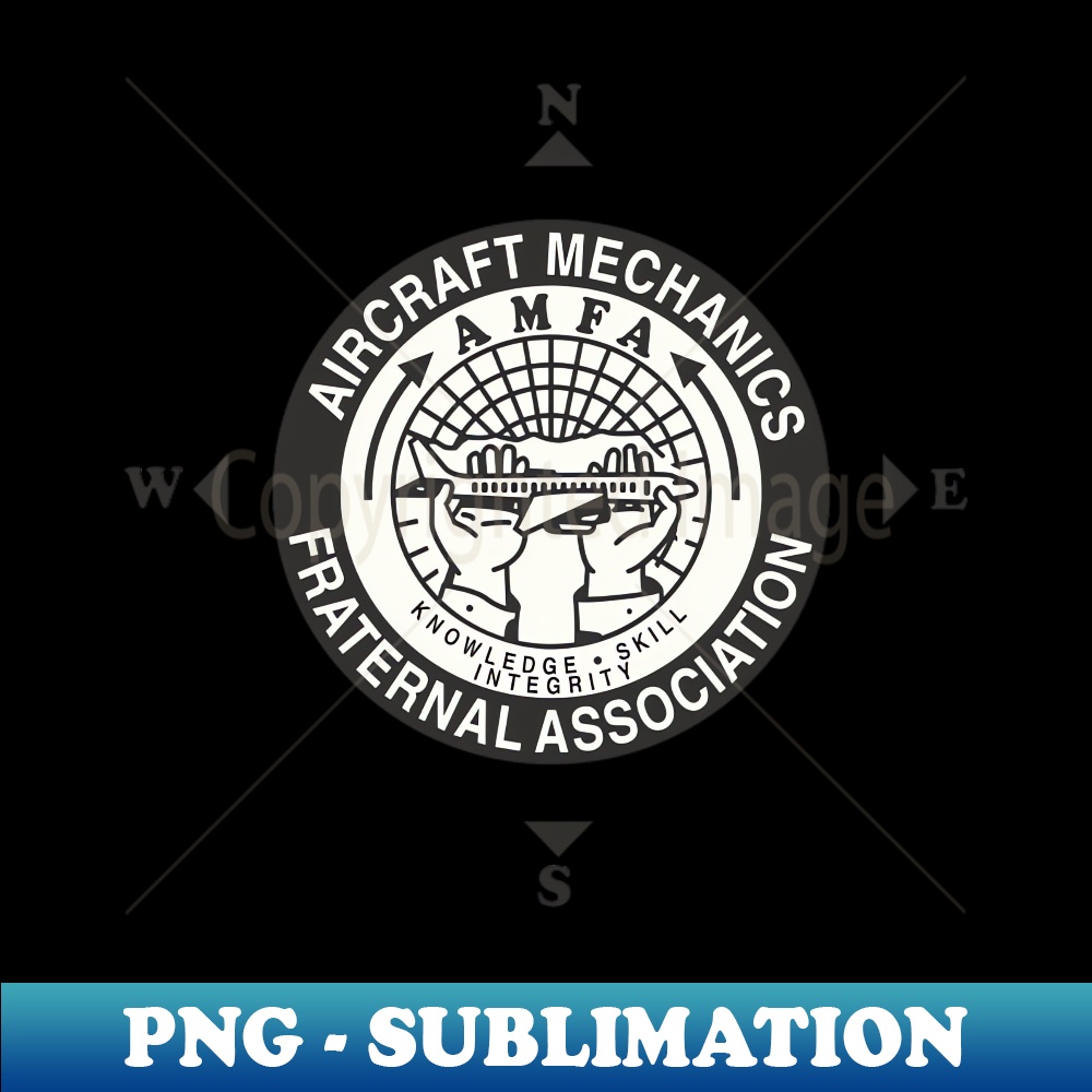 Aircraft Mechanics Fraternal Association Union Logo - Retro | Inspire ...