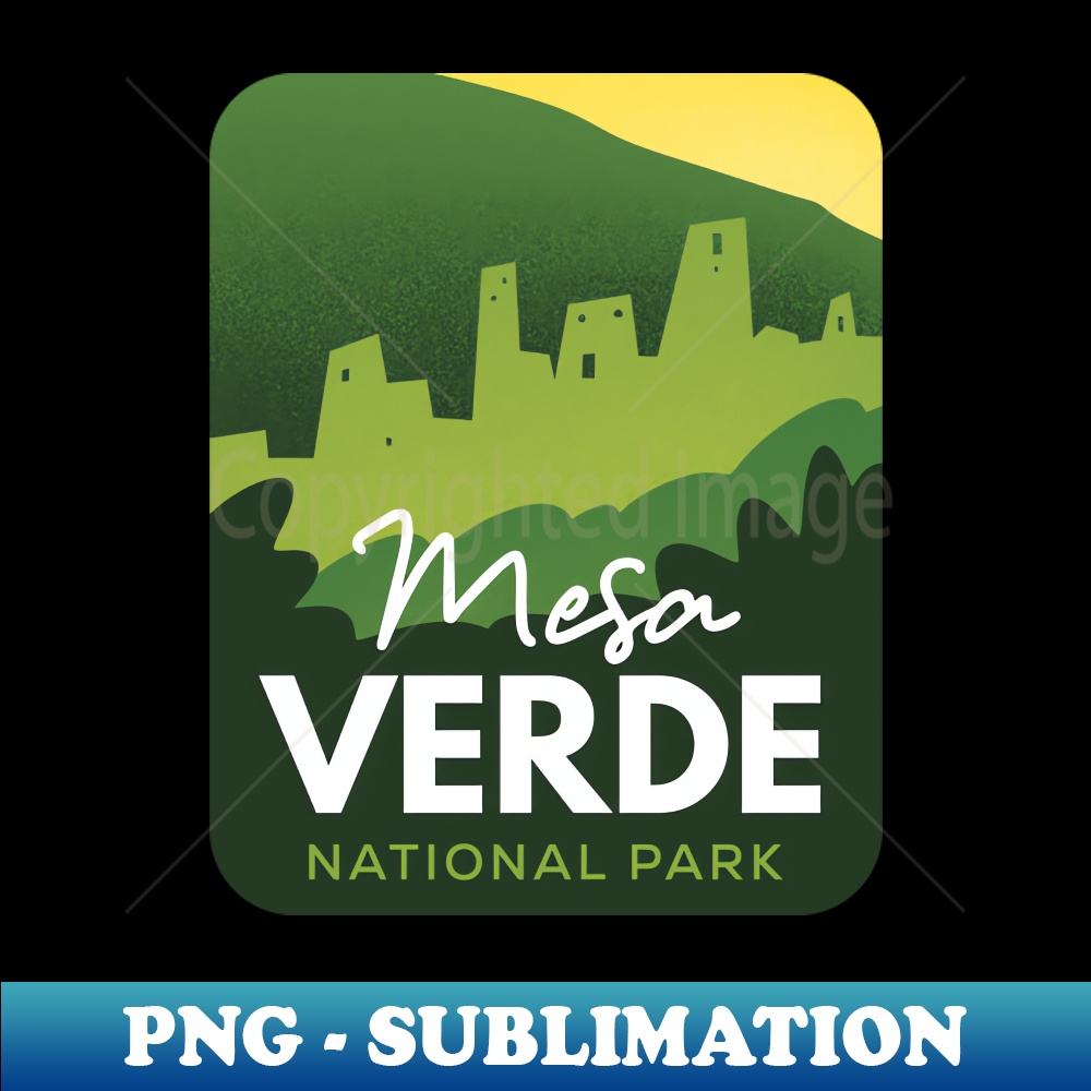Mesa Verde National Park CO - Decorative Sublimation PNG Fil | Inspire ...