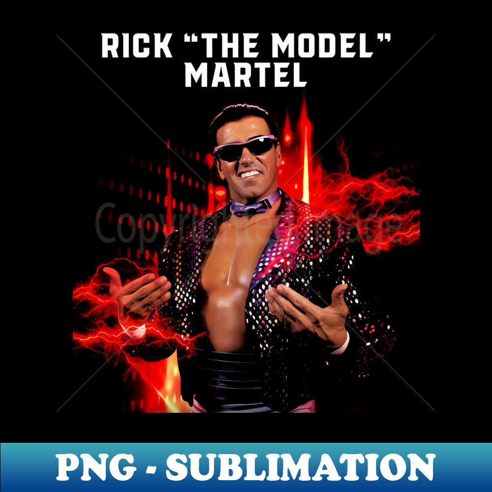 Rick The Model Martel - PNG Transparent Sublimation File | Inspire Uplift
