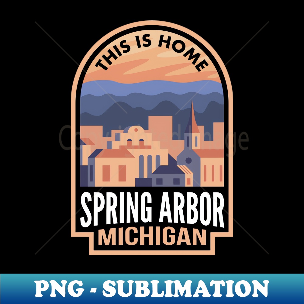 Downtown Spring Arbor Michigan This is Home - Artistic Subli | Inspire ...