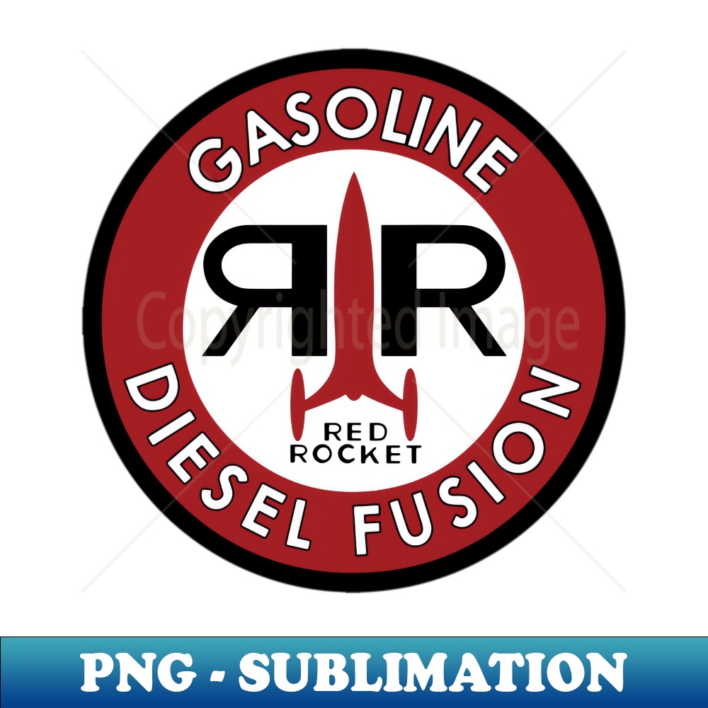 Red Rocket Logo - Digital Sublimation Download File | Inspire Uplift