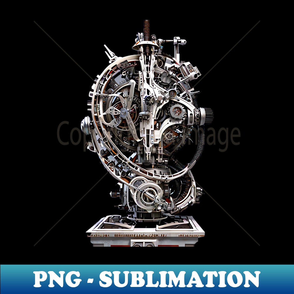 Industrial Dragon Mechanics! - Retro PNG Sublimation Digital | Inspire ...