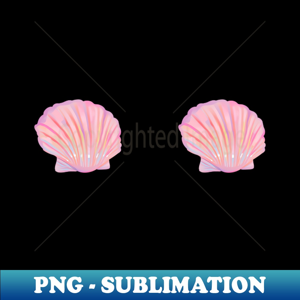 Colorful shell coquette - Modern Sublimation PNG File | Inspire Uplift