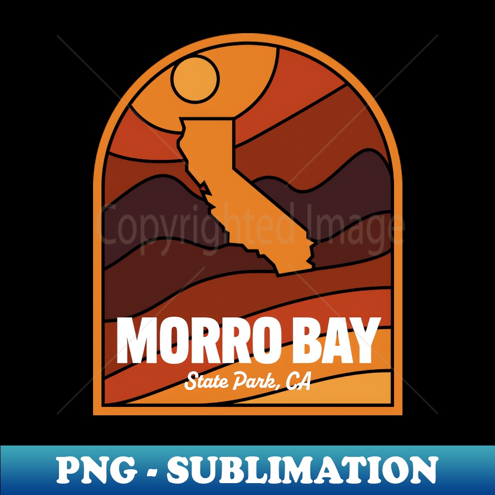 Morro Bay State Park California - Premium PNG Sublimation Fi | Inspire ...
