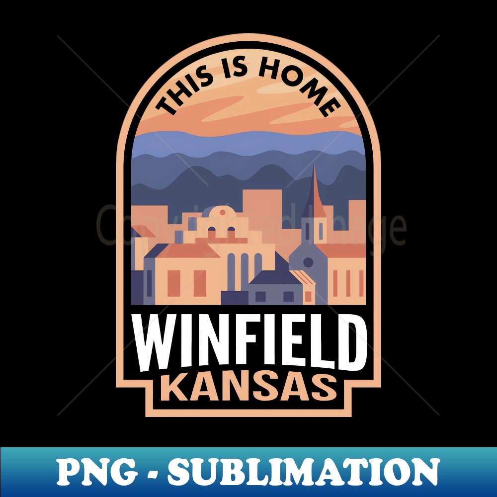 Downtown Winfield Kansas This is Home - Sublimation-Ready PN | Inspire ...
