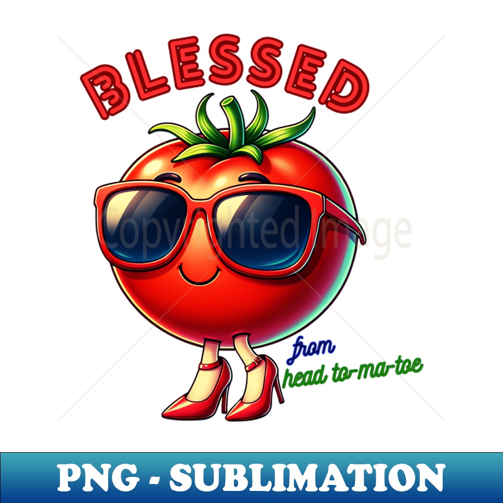 Blessed from Head to-ma-toe, COOL tomato - Professional Subl | Inspire ...