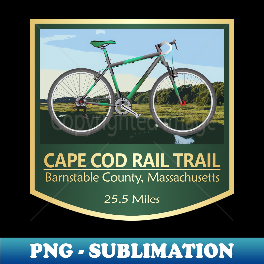 Cape Cod Rail Trail (bike2) - Stylish Sublimation Digital Do | Inspire ...