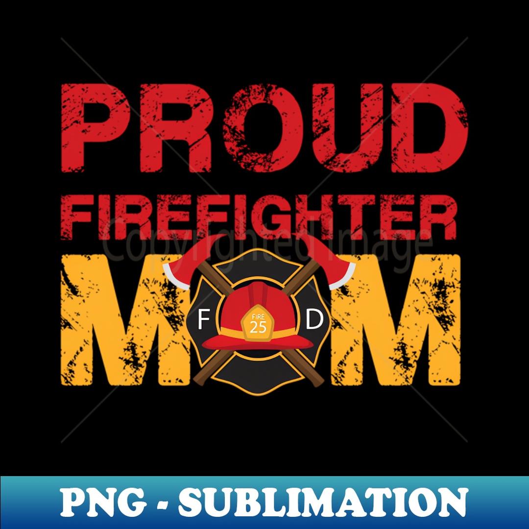 Proud Firefighter Mom - Mother Of A Fire Hero | Inspire Uplift