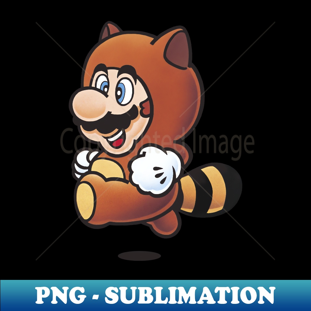 Nintendo Super Mario Tanooki Suit Jump - High-Quality PNG Su | Inspire ...