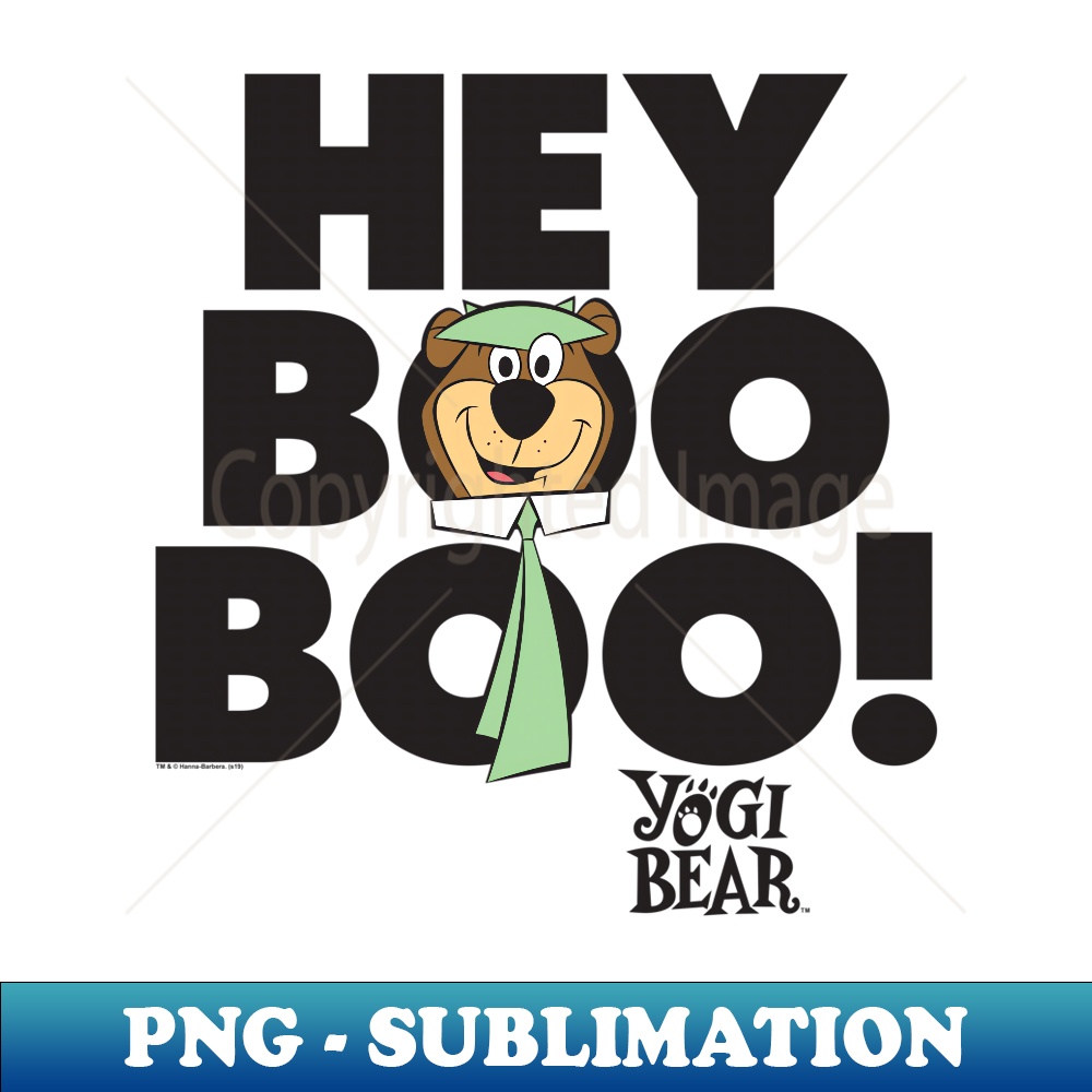 Yogi Bear Hey Boo Boo - PNG Transparent Sublimation File | Inspire Uplift