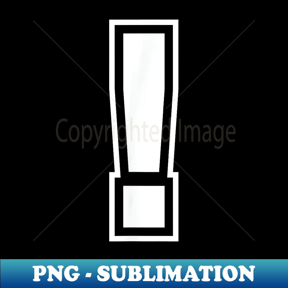 Exclamation Point ! Punctuation Symbol - High-Resolution PNG | Inspire ...