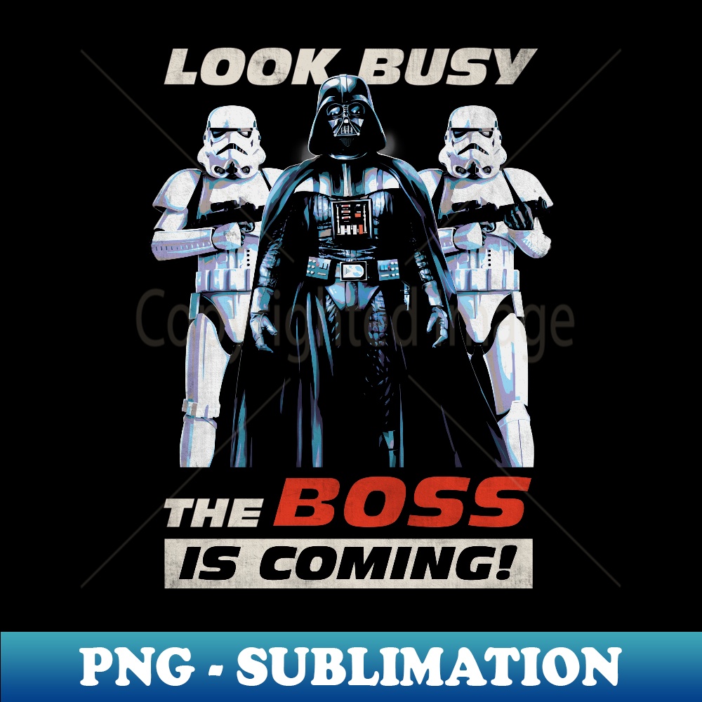 Star Wars Darth Vader Look Busy The Boss is Coming - Signatu | Inspire ...