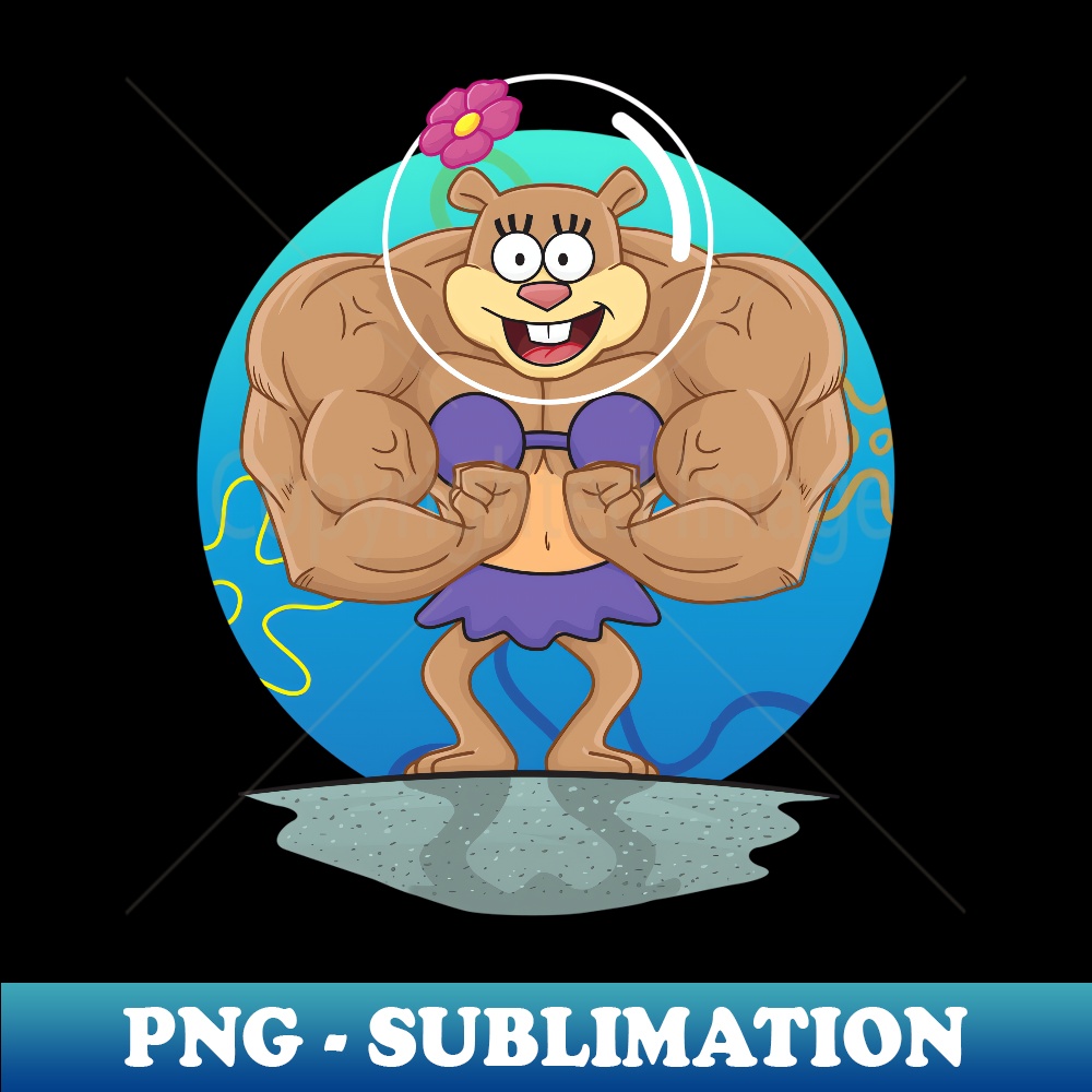Mademark x SpongeBob SquarePants - Sandy Cheeks Muscle | Inspire Uplift
