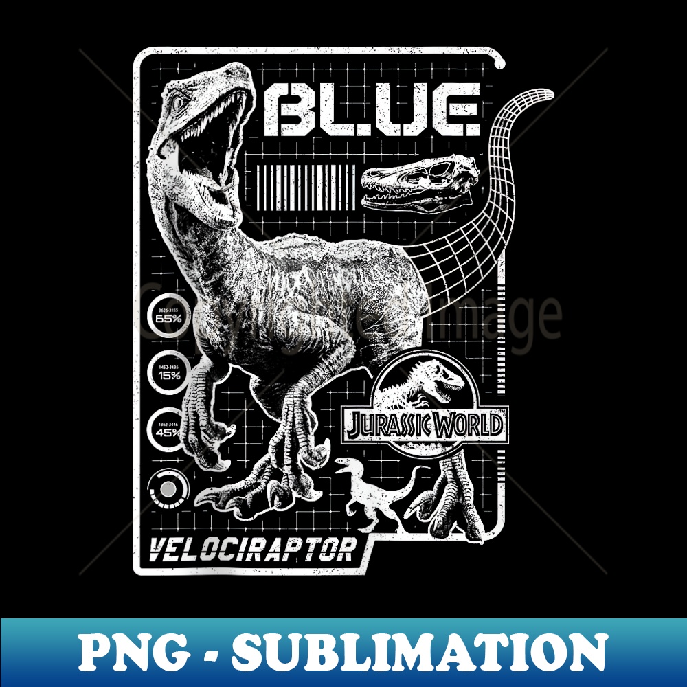 Jurassic World 2 Blue The Velociraptor Digital Sketch - PNG | Inspire ...