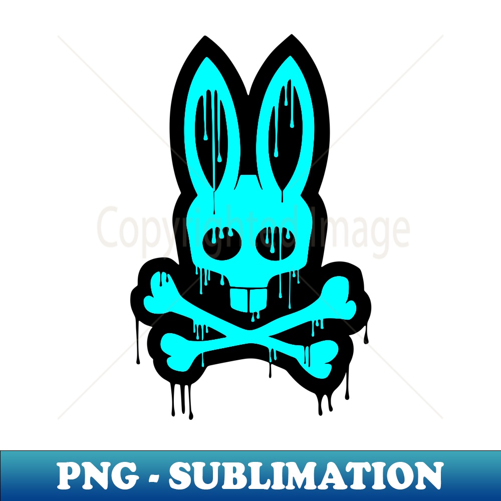 Scary Skull And Crossbones Bad Rabbit Horror Bunny Halloween | Inspire ...