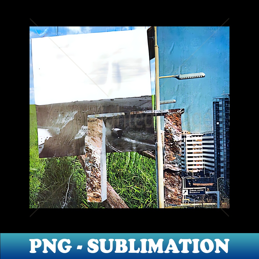 Liminal Space Collage - Modern Sublimation PNG File | Inspire Uplift