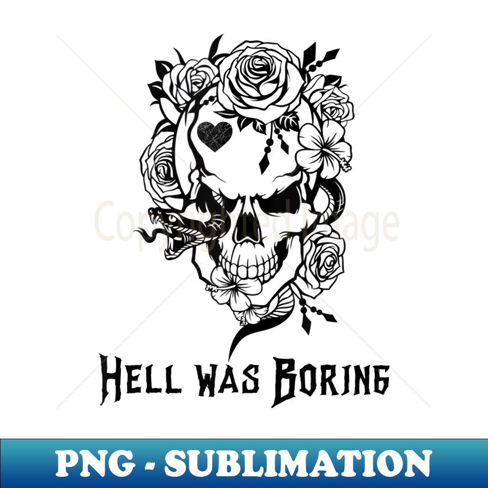 Hell Was Boring ,Goth Skull and Roses s,Rose Skull - Profess | Inspire ...