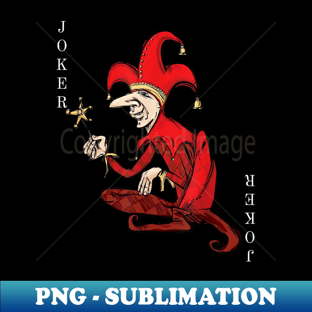 Joker Wild Playing Card Halloween Costume Red Court Jester - | Inspire ...