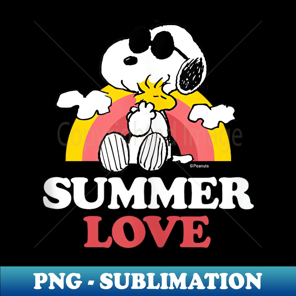 Peanuts - Snoopy Summer Love Sunset | Inspire Uplift