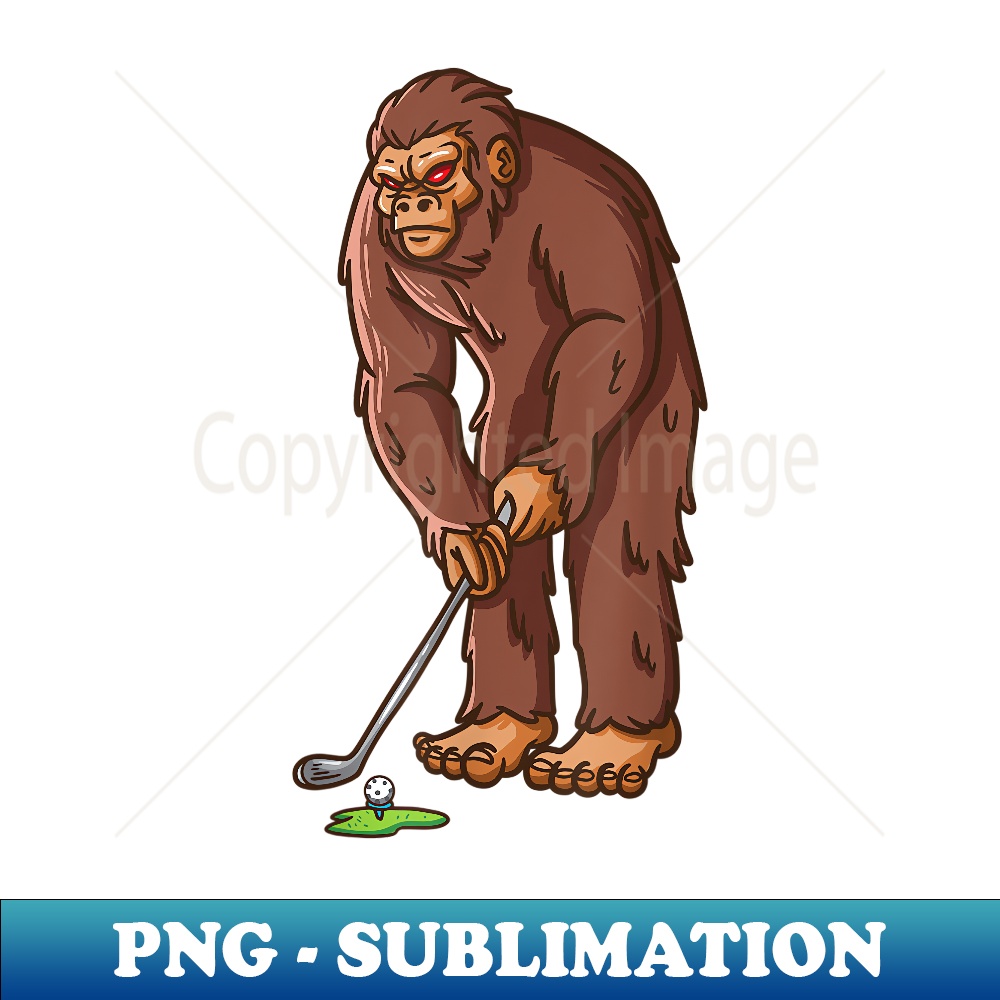 Bigfoot Sasquatch Golf Ball s s for Men Golfer - Decorative | Inspire ...