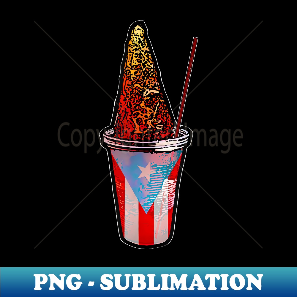 Puerto Rico Piragua Boricua Flag - Signature Sublimation PNG | Inspire ...