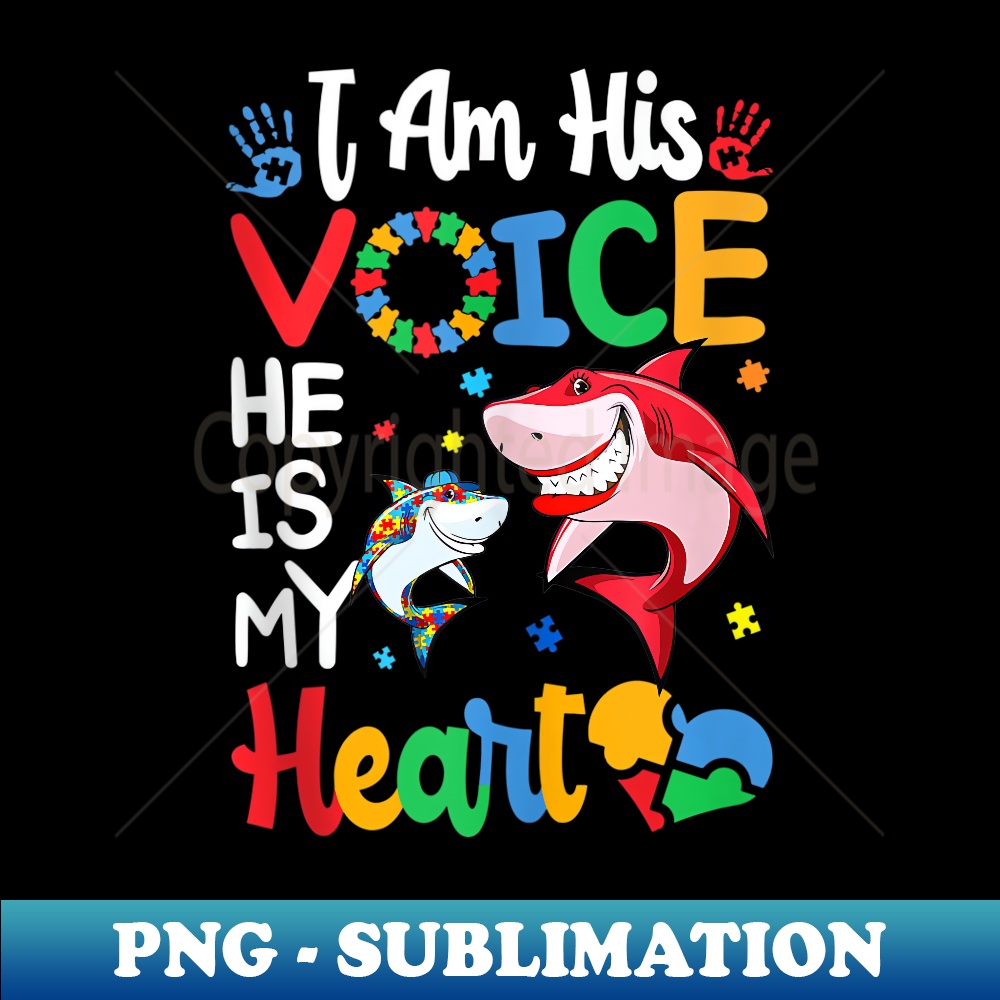 Mom Mama Autistic Autism Mommy Shark Awareness Month - PNG T | Inspire ...