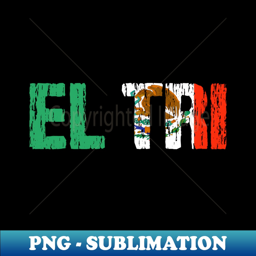 El Tri Mexico Soccer Fan Futbol Distressed Flag - Signature | Inspire ...