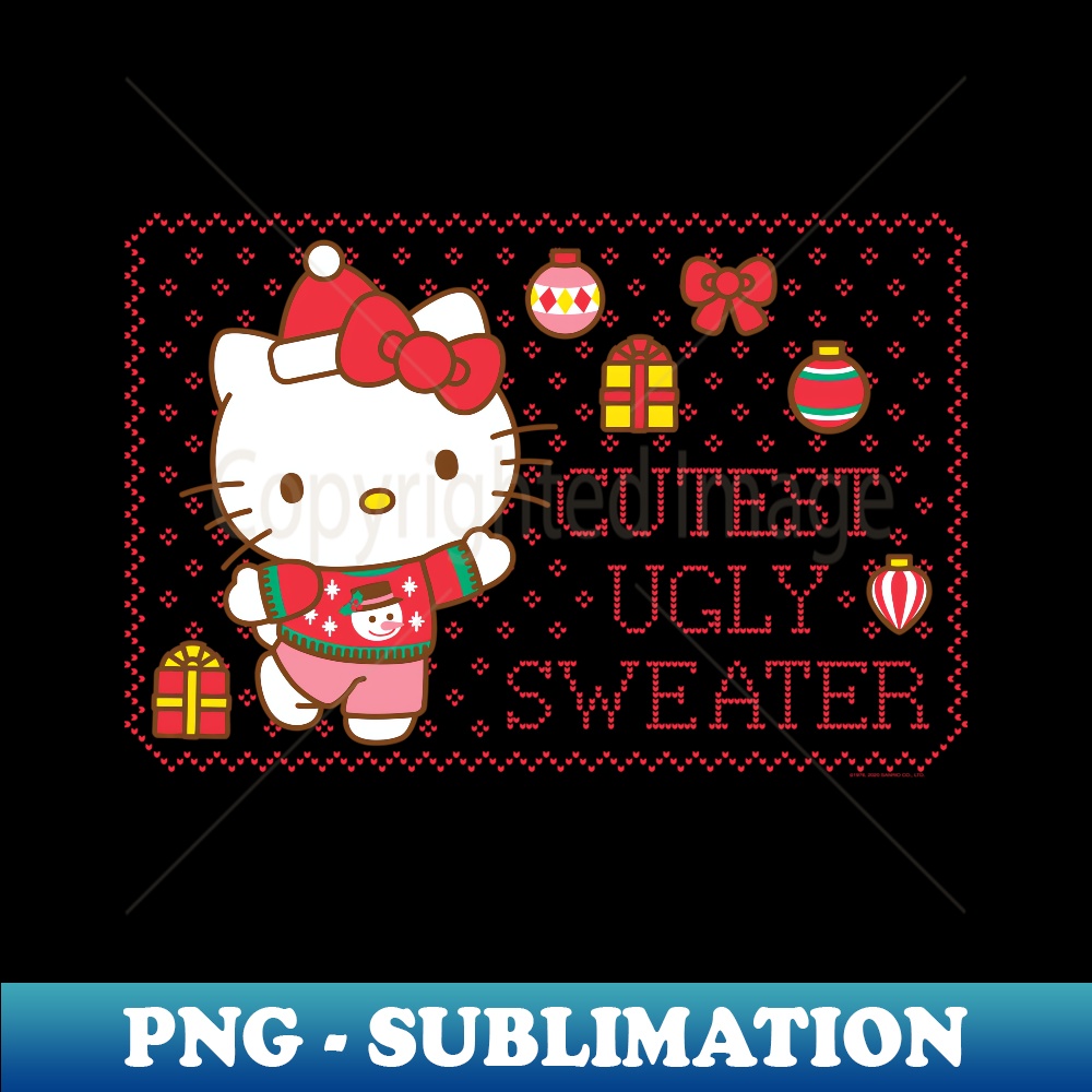 Hello Kitty Cutest Ugly Christmas er - Special Edition Subli | Inspire ...